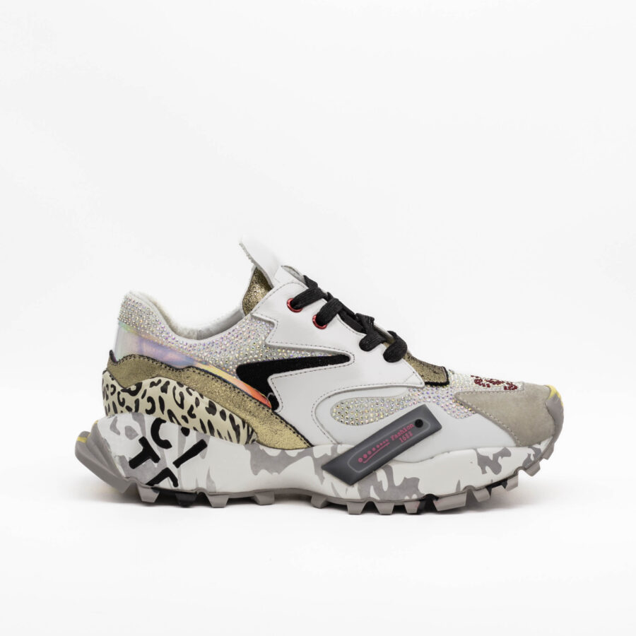 Sapatilha Branca Exé 0129-10 | Dogma Shoes