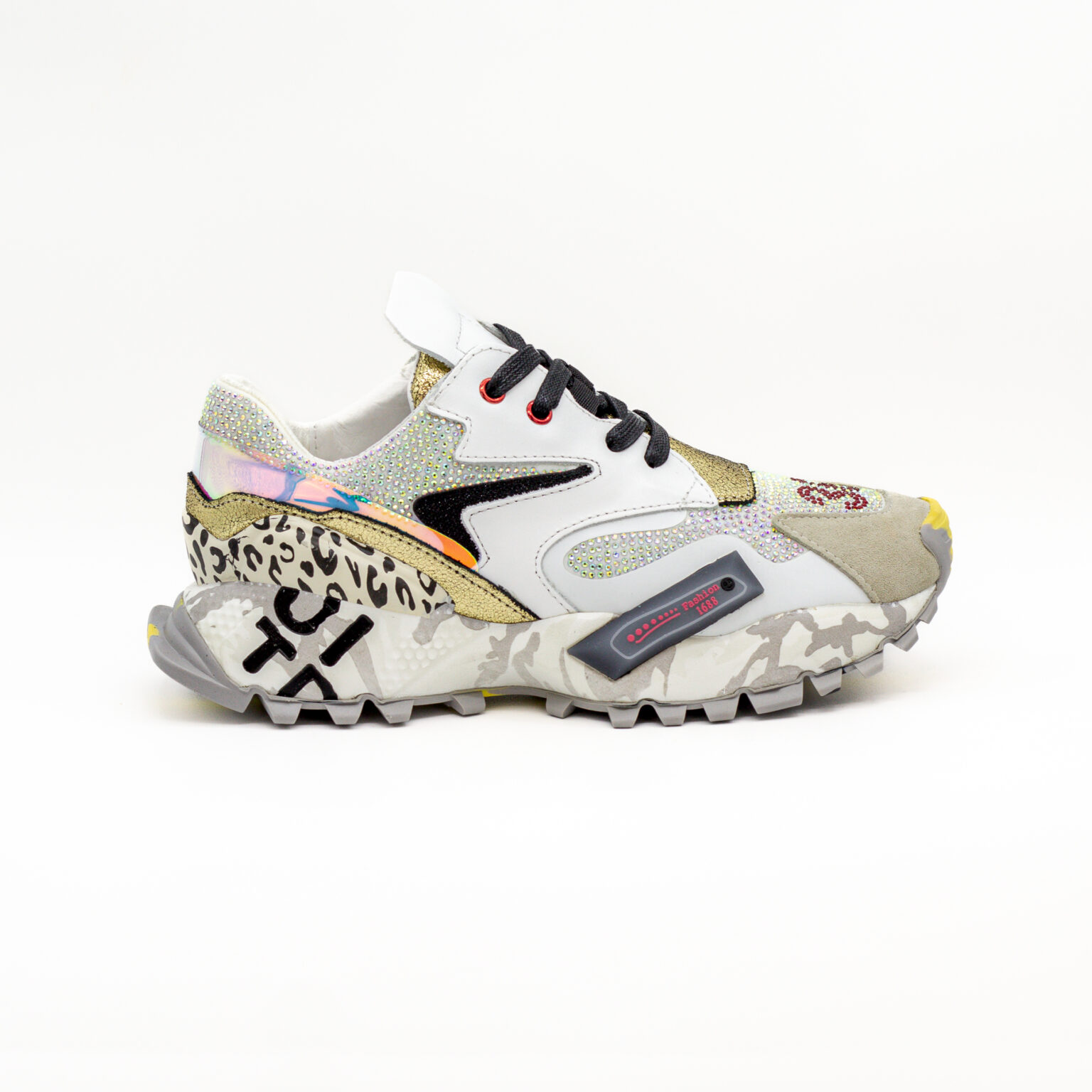 Sapatilha Exé XY-2203 Branco | Dogma Shoes - Loja Online