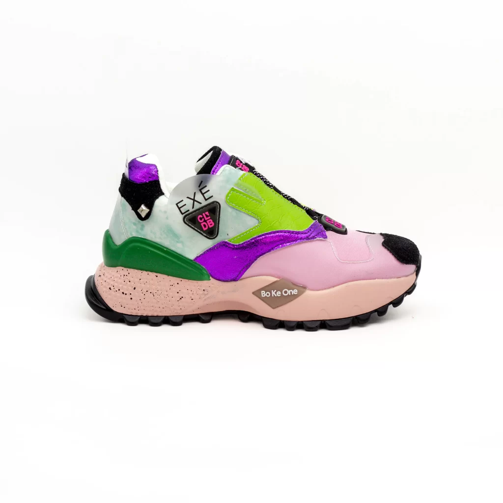 Sapatilha Exé D190608-18 Rosa | Dogma Shoes