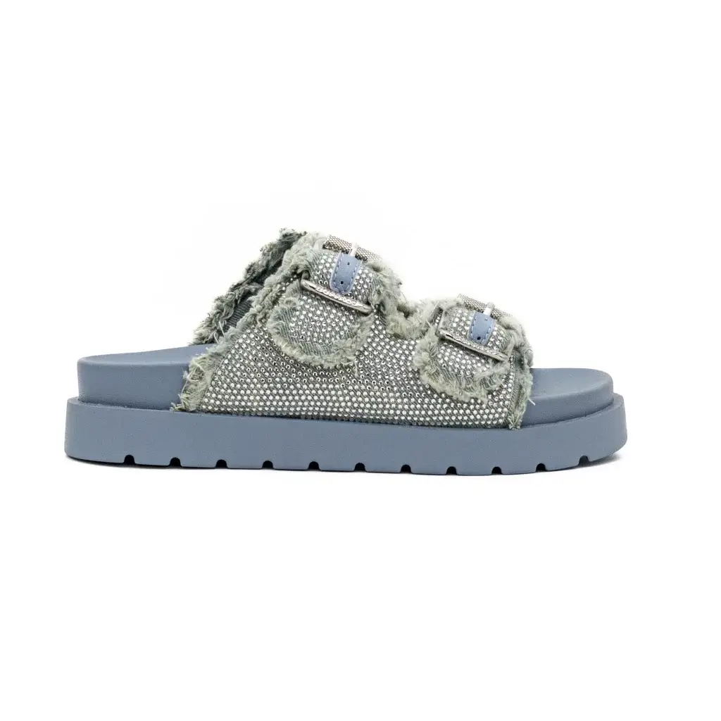 Chinelo Buffalo Eve Ari Azul | Dogma Shoes