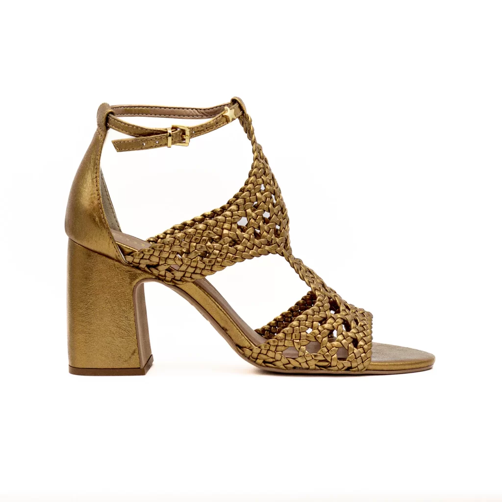 Sandália Cubanas Kade 540 Dourado | Dogma Shoes