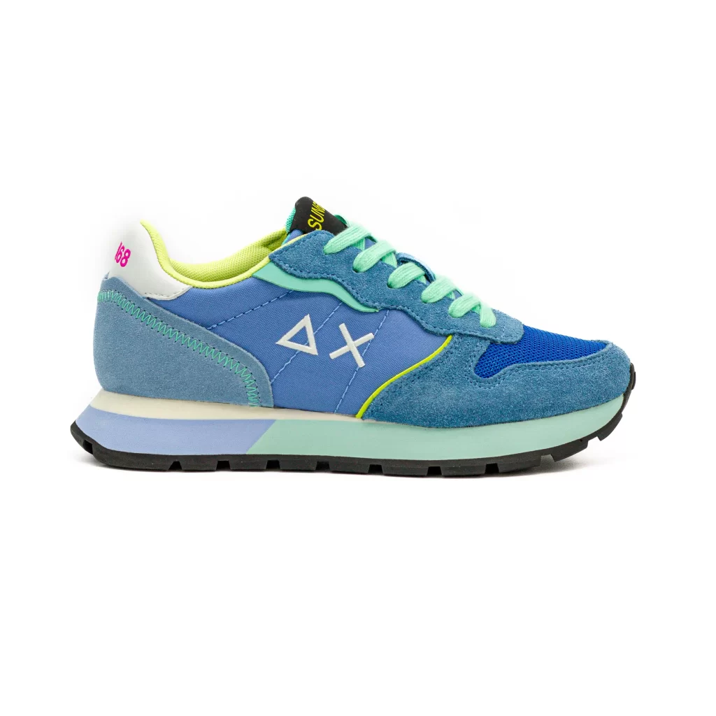 Sapatilha Sun68 Ally Color Explosion Azul | Dogma Shoes