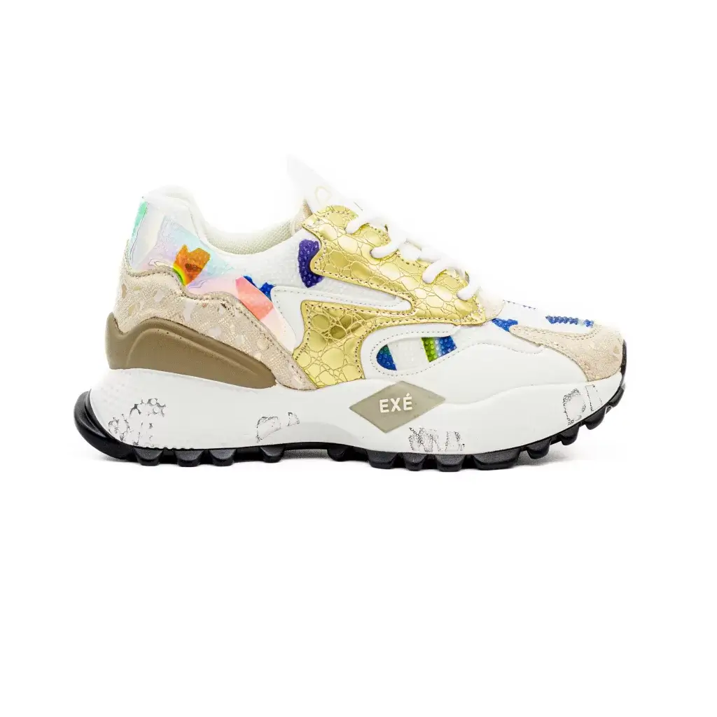 Sapatilha Exé D190608-17 Bege | Dogma Shoes