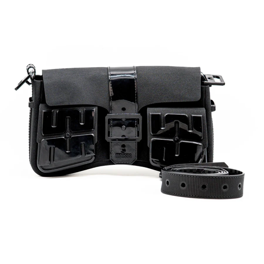 Mala Melissa M.Cargo Preto | Dogma Shoes